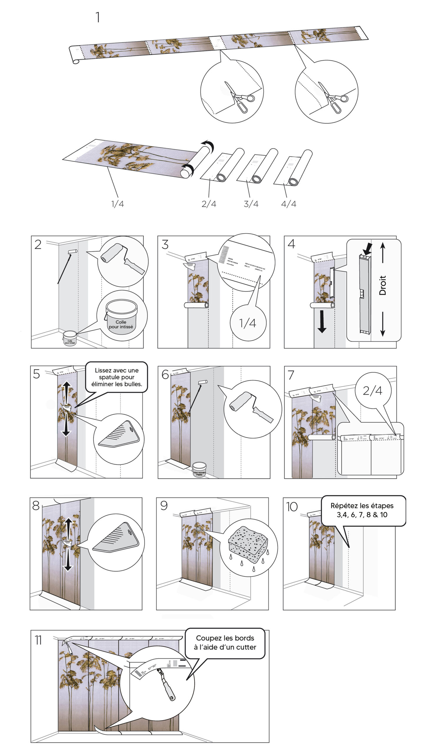 Instructions de Pose - Tenue de Ville